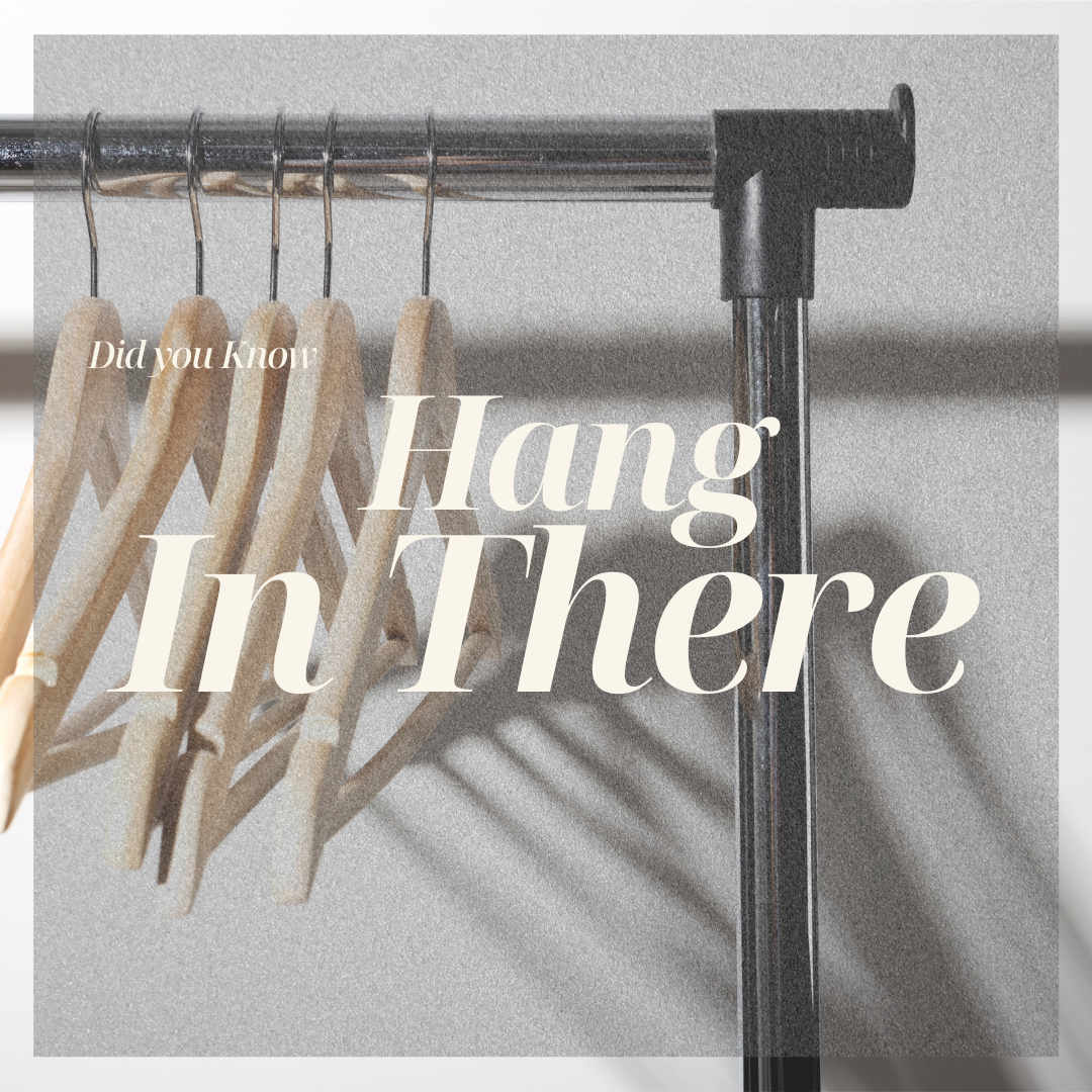 DID YOU KNOW... HANG IN THERE: THE DRAMA OF HOW DIFFERENT HANGERS STOR ...
